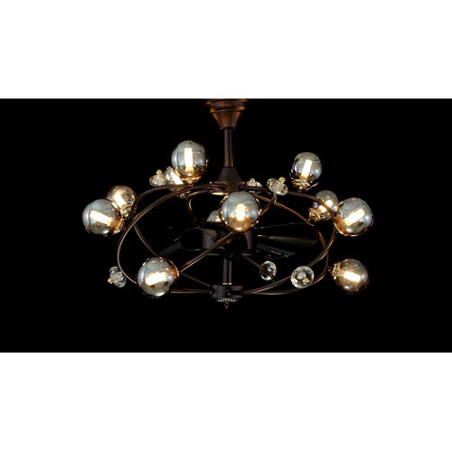 Corrigan Studio® 19.69" Tilomar 3 - Blade Standard Ceiling Fan with ...