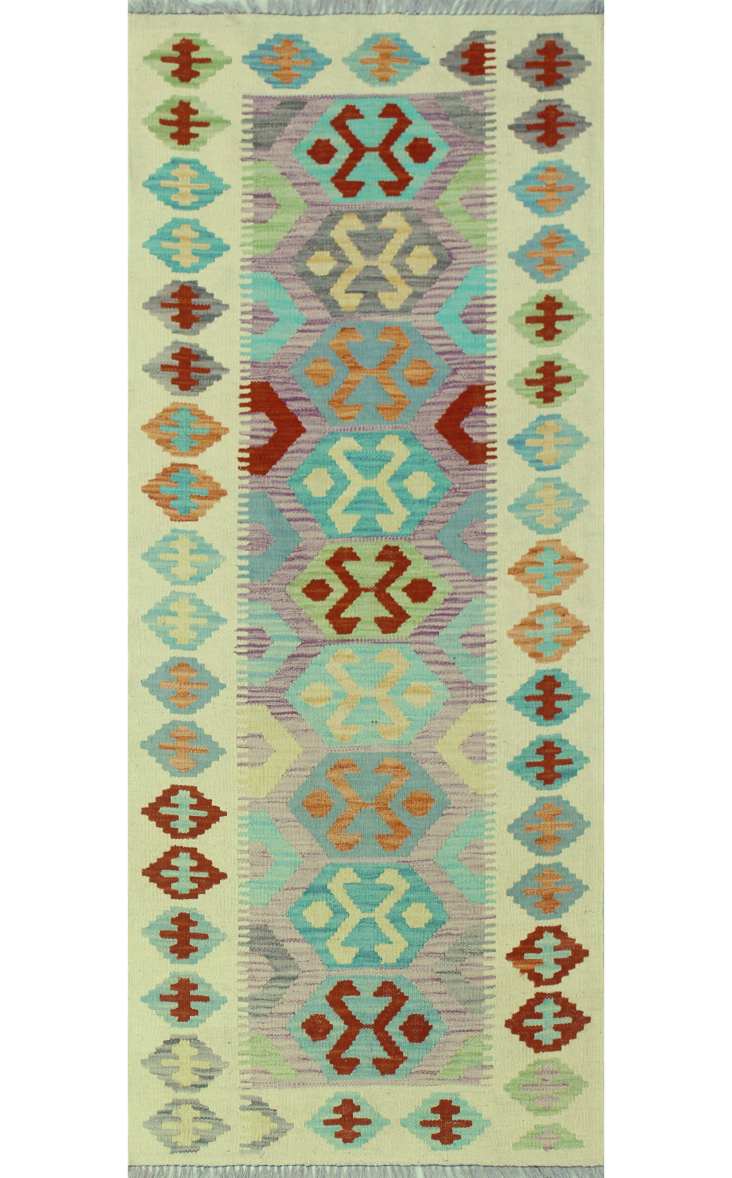 Union Rustic Bousson Kilim Senay Ivory Runner - Wayfair Canada
