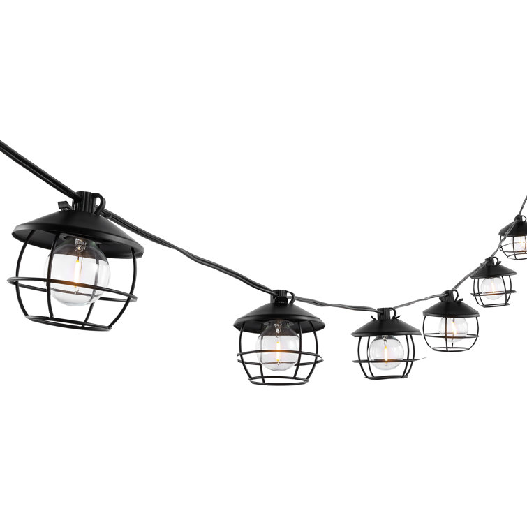 Beachcrest Home Ashlock Outdoor 10 - Bulb 120'' Plug-in String Light ...