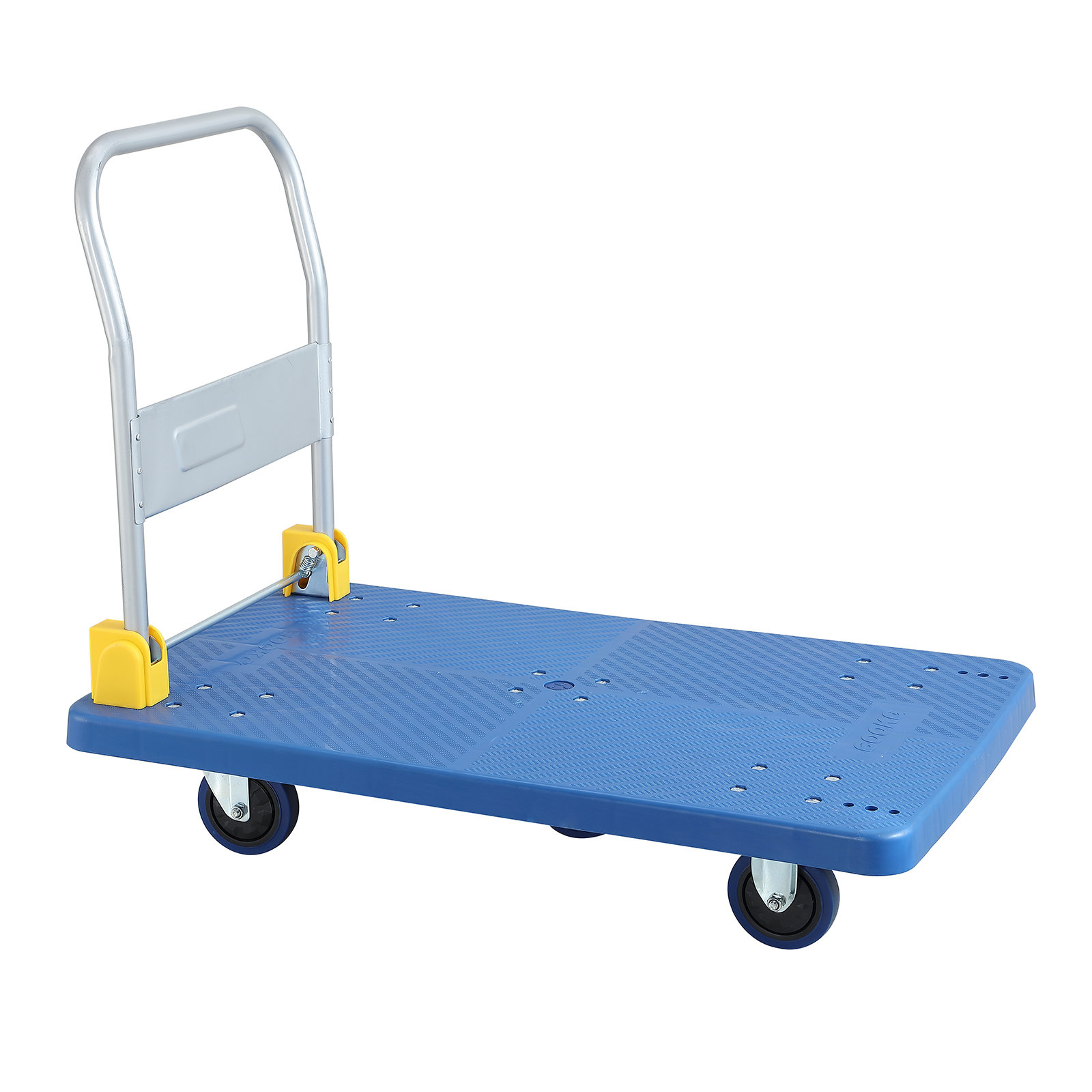 Flynama Foldable Push Hand Cart, Platform Truck with 1320 lbs. Weight ...
