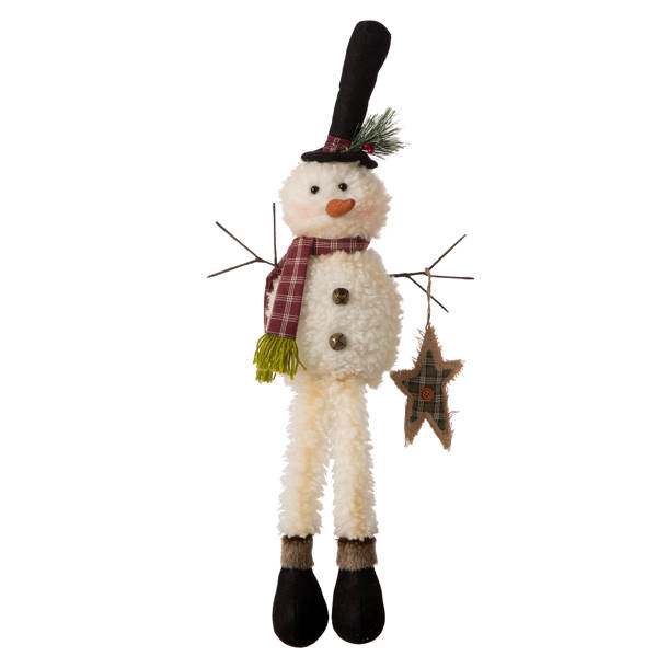 The Holiday Aisle® Snowman 6' Artificial Pine Christmas Tree & Reviews ...