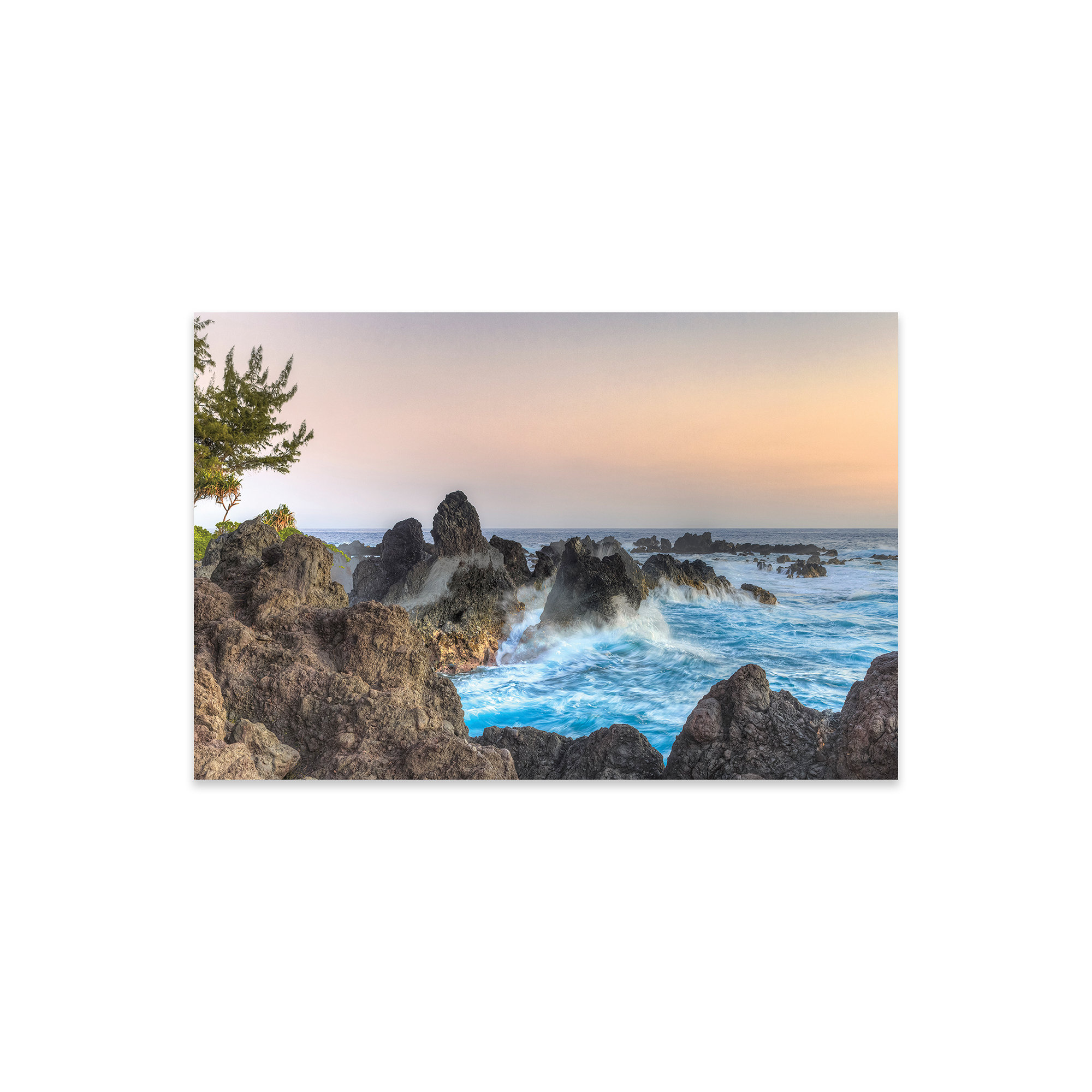Dovecove Sunrise At Laupahoehoe Beach Park, Hamakua Coast, Big Island ...