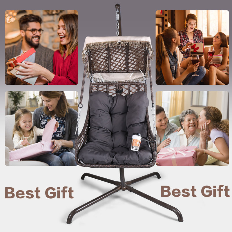 Latitude Run® Henrick 1 Person Swing Chair | Wayfair