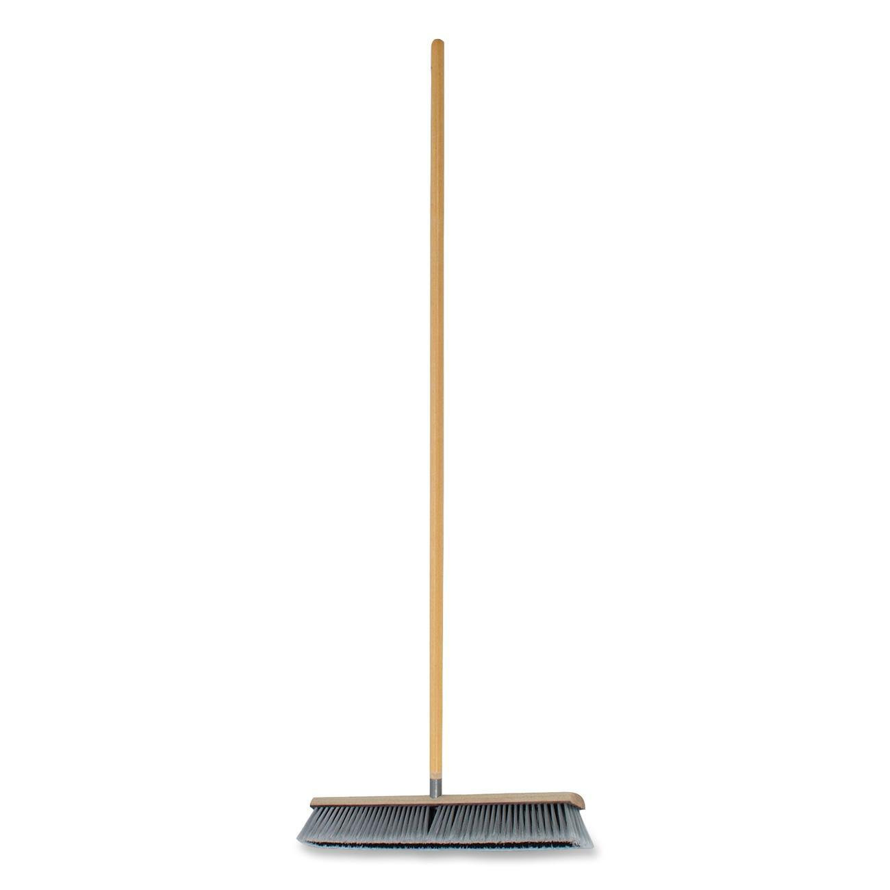 Genuine Joe Floor Sweep and Handle, Oak | Wayfair
