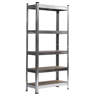 Rebrilliant Lylan 5 Tiers Galvanizing Adjustable Storage Rack Shelving ...