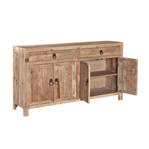 Furniture Classics 59" Wide 2 Drawer Wood Sideboard | Wayfair