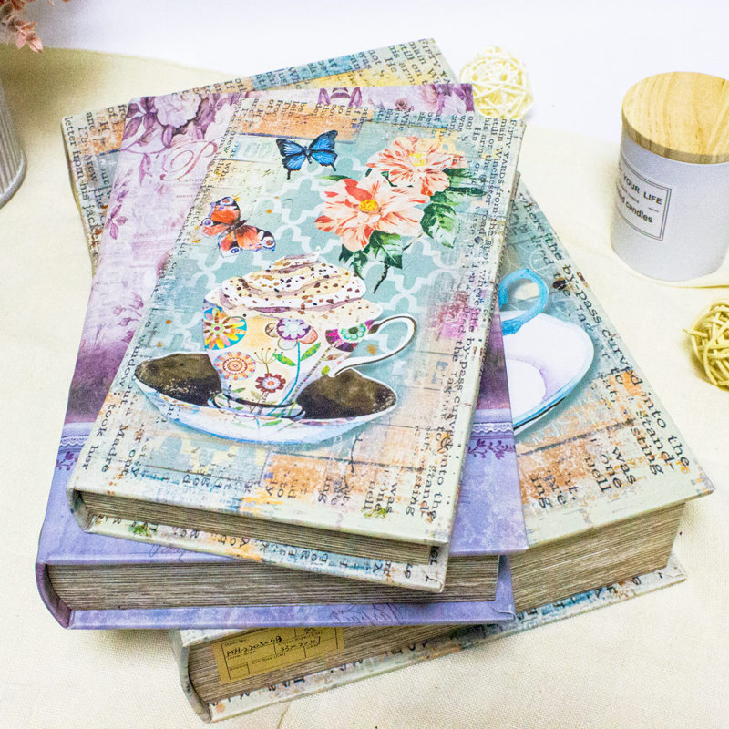 Ophelia & Co. Decorative Book Box Set of 3 | Wayfair
