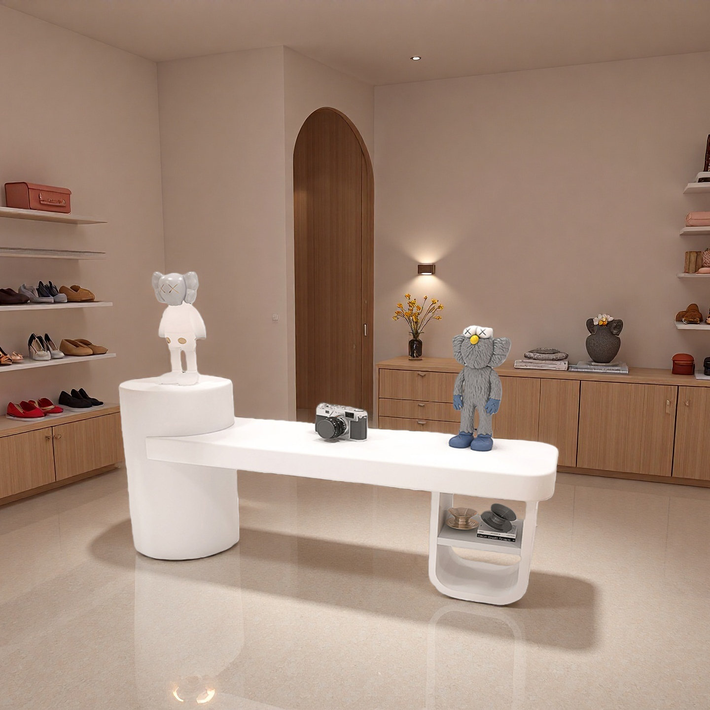 Rebrilliant Modern display table for clothing store - Wayfair Canada