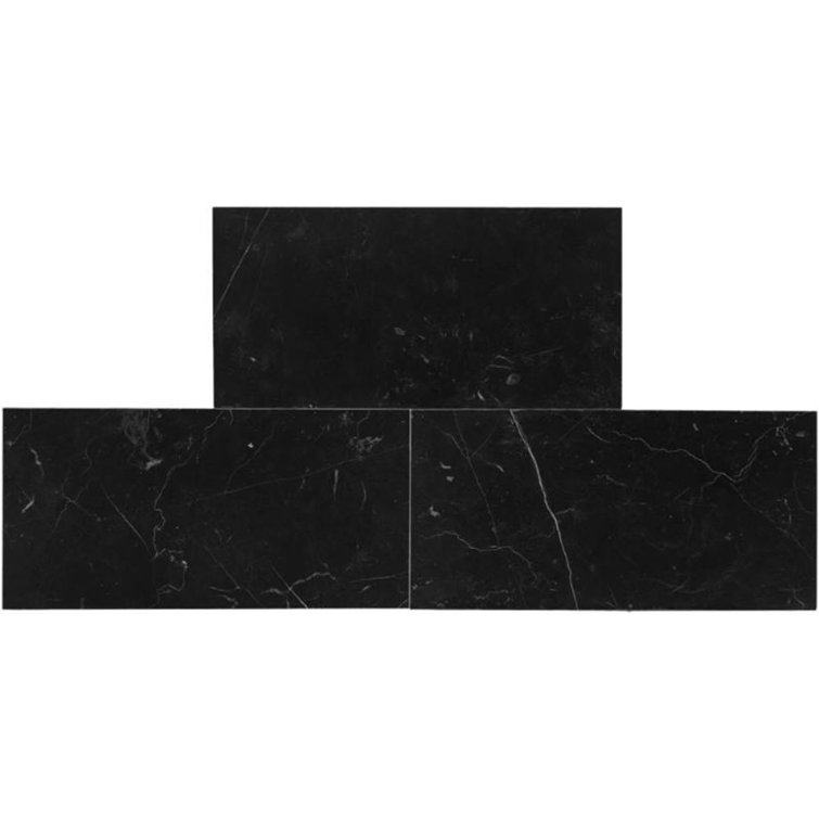 Tile & Mosaic Depot 12" x 24" Marble Marble Look Wall & Floor Tile ...
