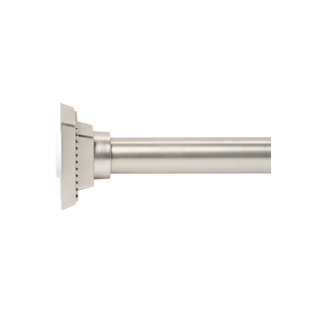 Straight Shower Curtain Rods You'll Love | Wayfair