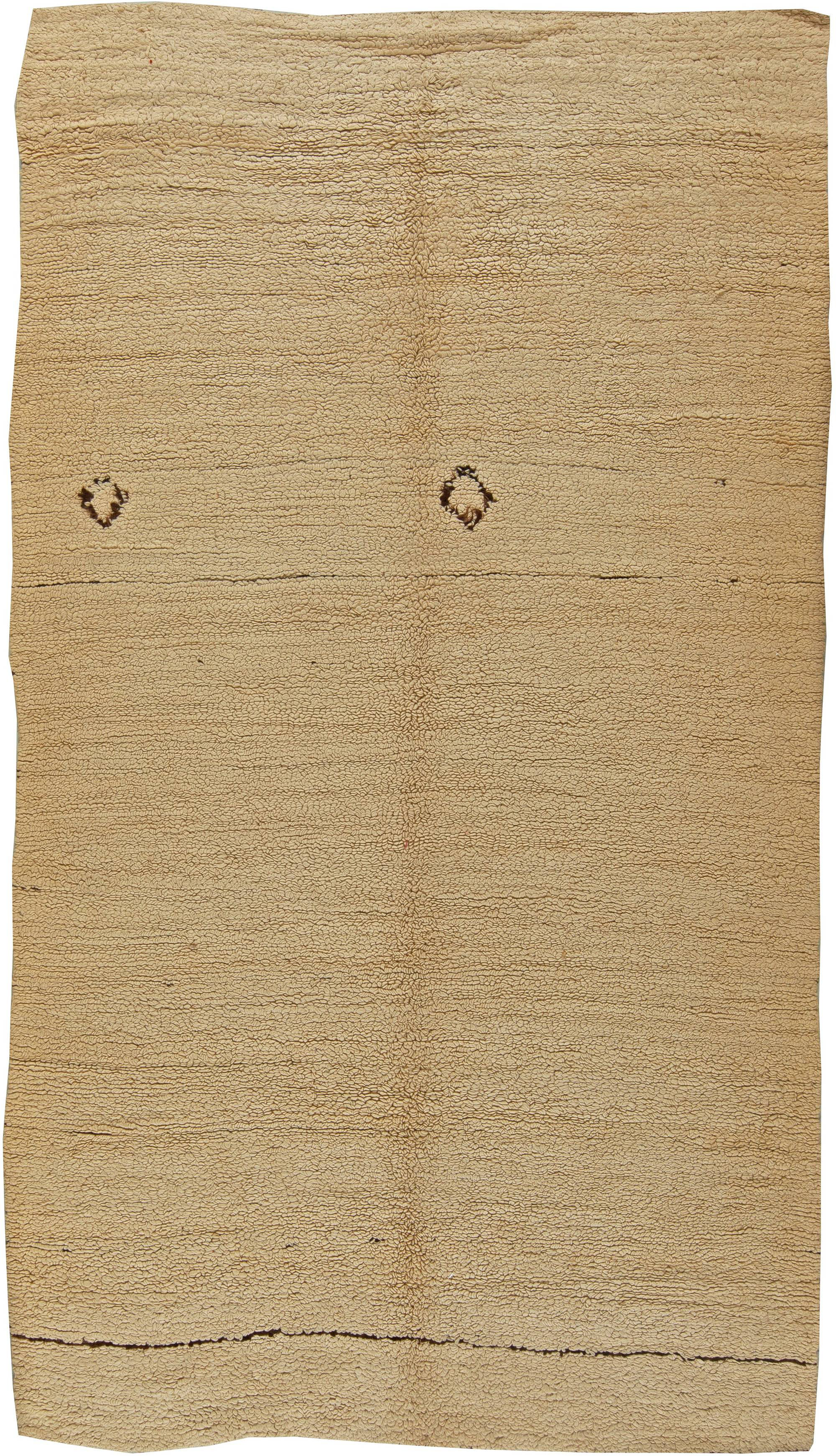 Doris Leslie Blau Vintage 6'4" x 11'5" Tribal Handmade Moroccan Natural ...