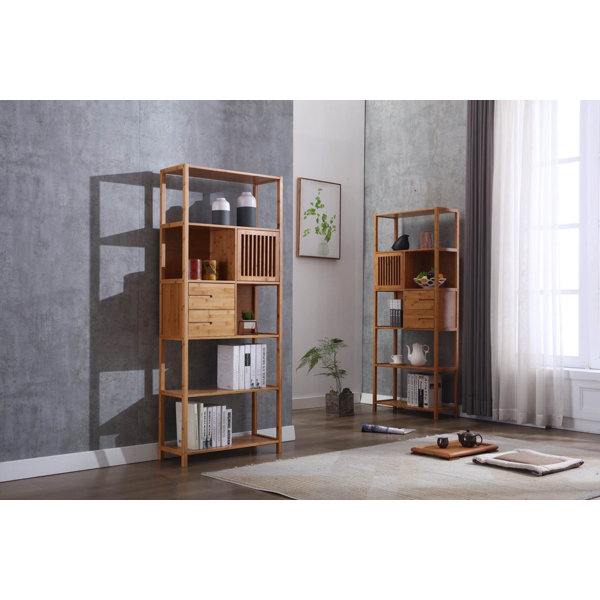 Ebern Designs Mareike Storage Bookcase & Reviews | Wayfair