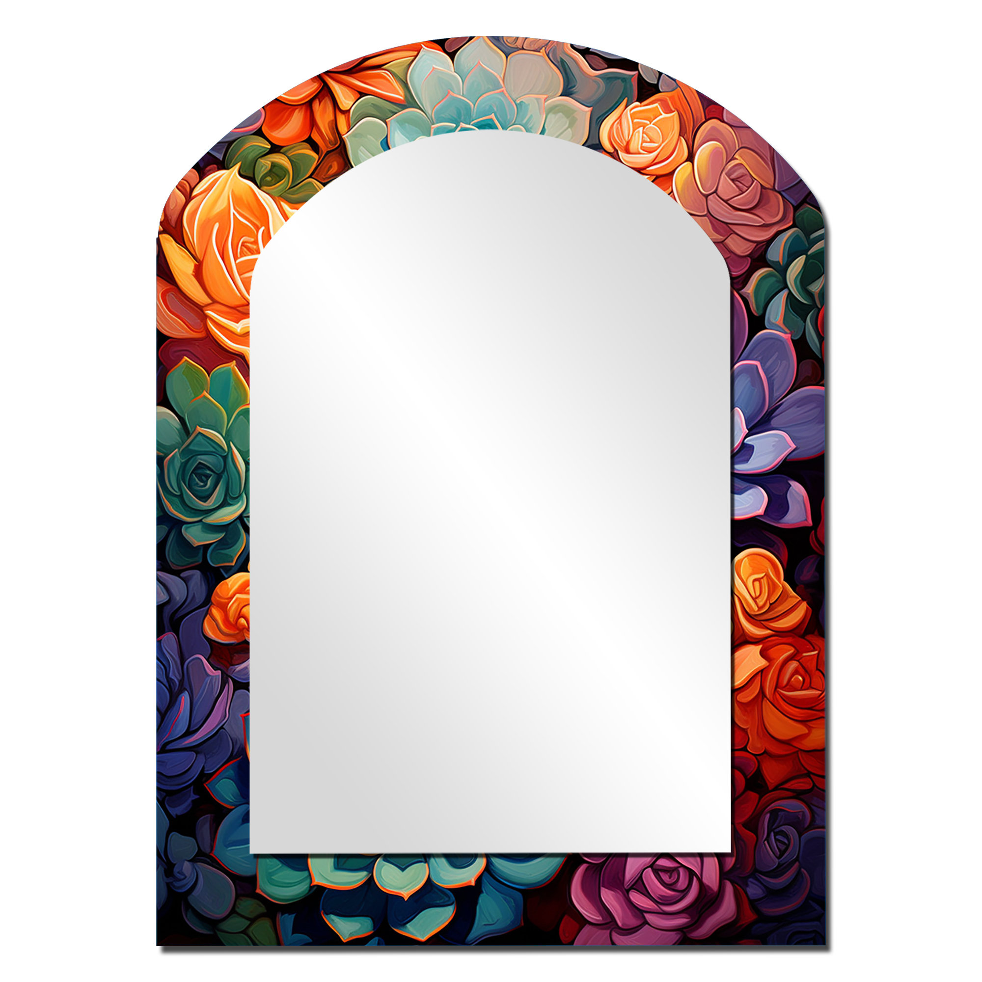 Dakota Fields Colorful Succulents Succulent Symphony - Floral Arch ...