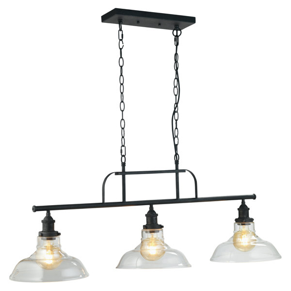 Longshore Tides Adelaide 3-Light Kitchen Island Pendant & Reviews ...