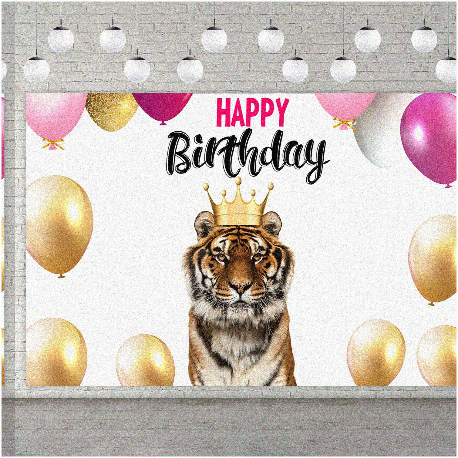 BRBCA Burlap Baby Shower Banner Reusable - Wayfair Canada