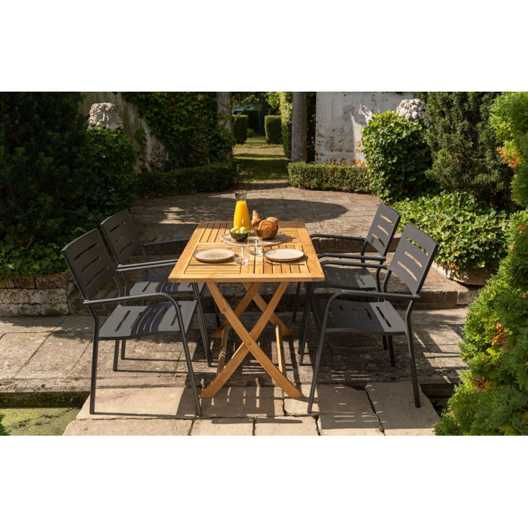 Rosalind Wheeler Anesia Folding Dining Table | Wayfair.co.uk