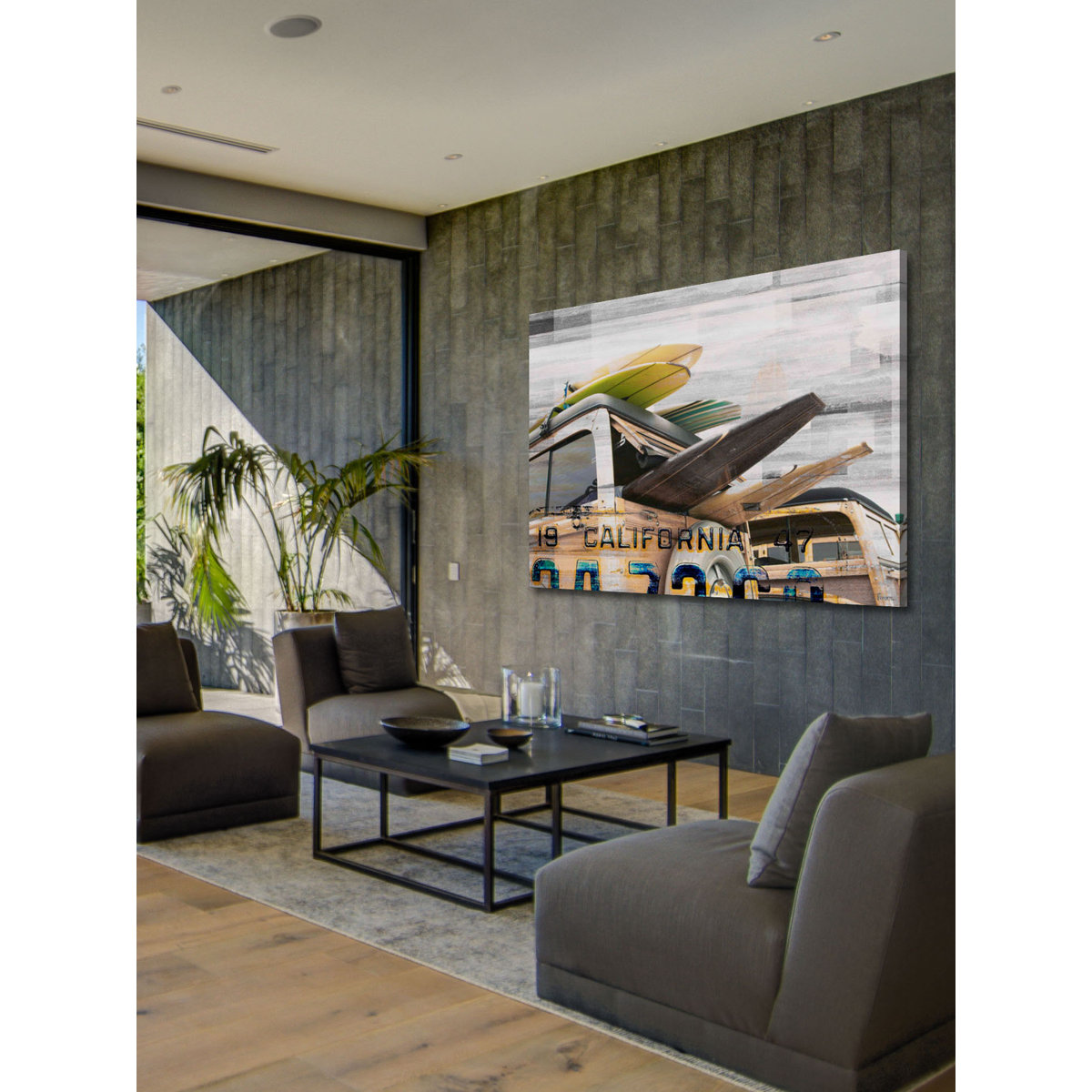 Parvez Taj 'Cali Day' by Parvez Taj Painting Print on Wrapped Canvas ...