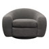 Diamond Sofa Pascal Upholstered Swivel Barrel Chair & Reviews | Wayfair
