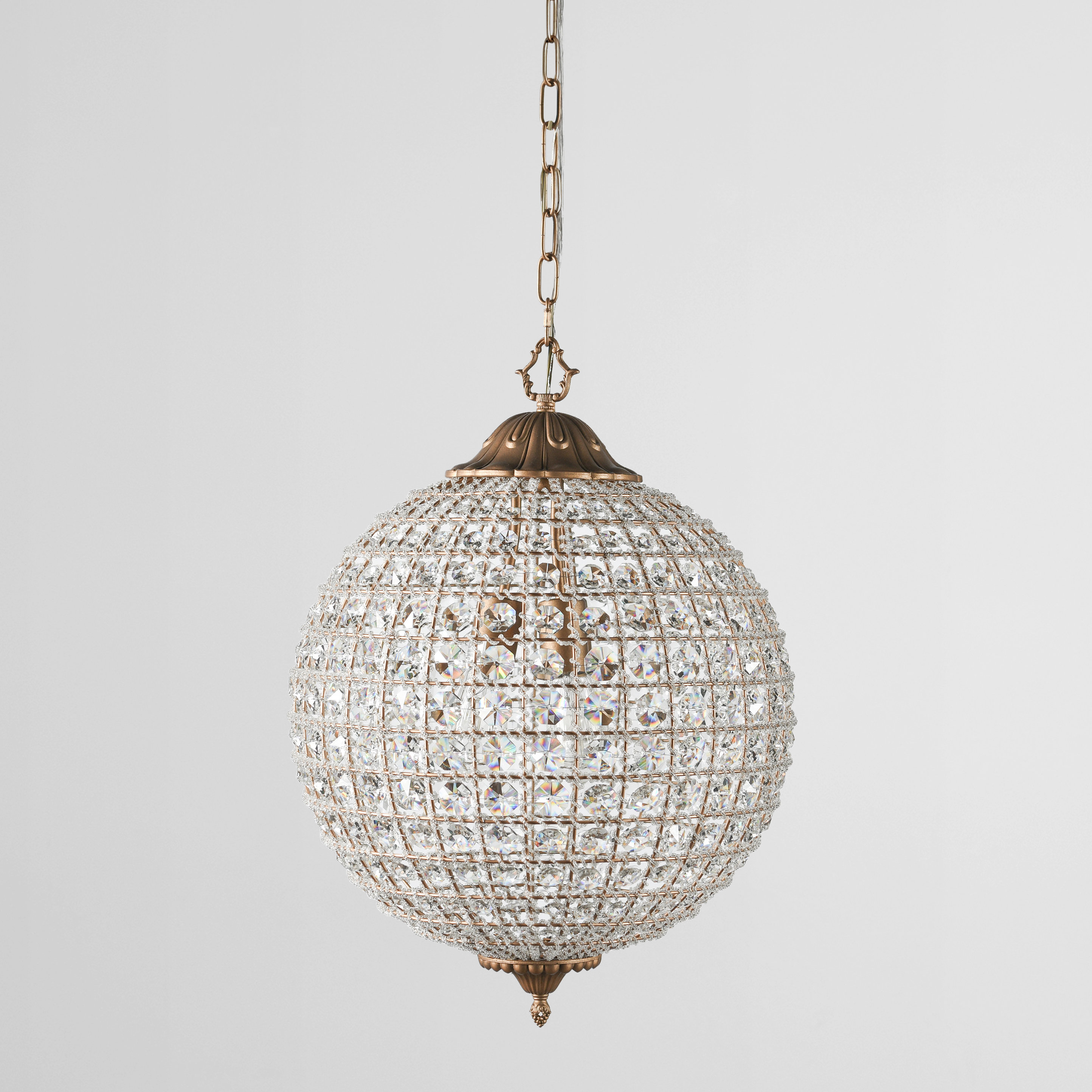 Classic Home Allesandria 3-Light Crystal Pendant & Reviews | Perigold