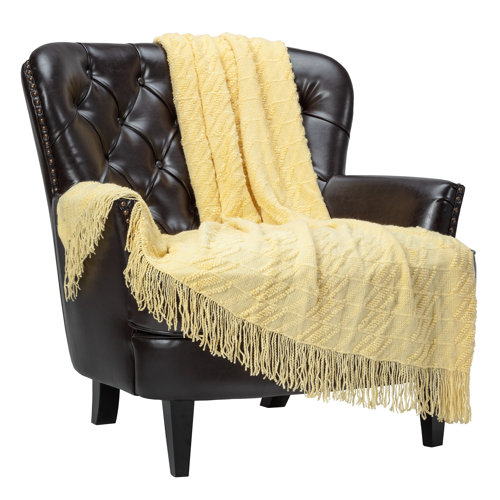 Wayfair | Yellow & Gold Blankets & Throws You'll Love in 2024