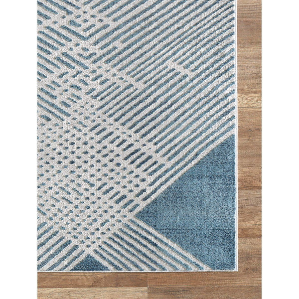 Ebern Designs Soeren Geometric Rug & Reviews | Wayfair