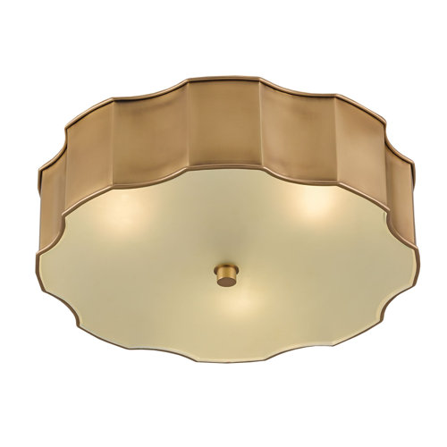 Currey & Company Wexford 3 - Light Flush Mount | Perigold
