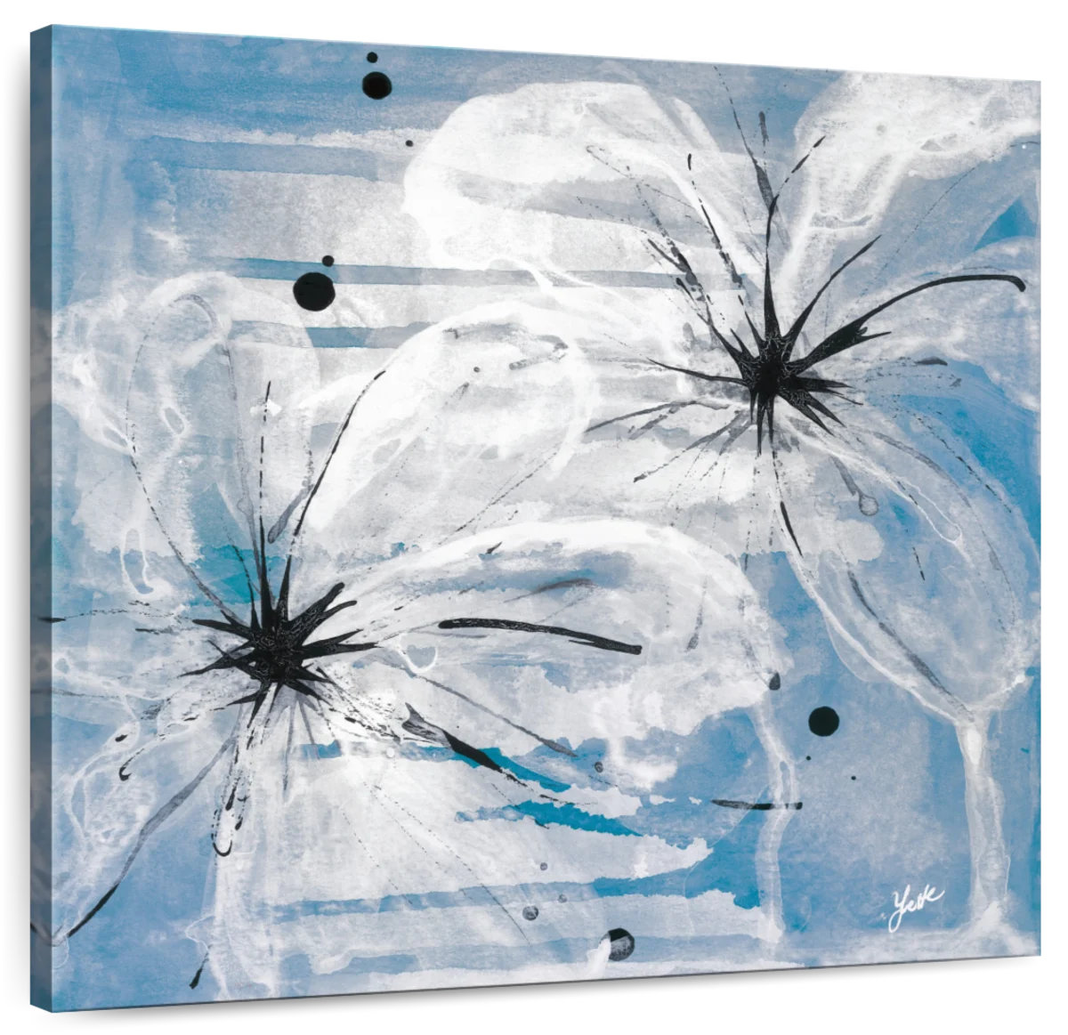 Lark Manor™ Indigo Bloom I | Wayfair