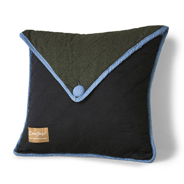 Donna Sharp Lexington Gray/Tan/Ivory Standard Cotton 3 Piece Quilt Set ...