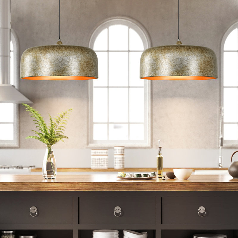 17 Stories 1 - Light Dimmable Dome Kitchen Island Pendant Light | Wayfair