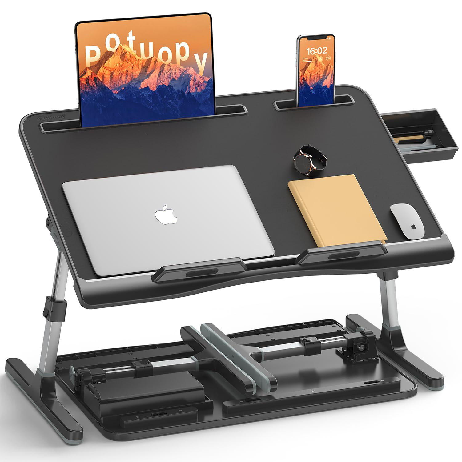 MANASOTA OFFICE SUPPLIES & EQUIPMENT LLC Laptop Bed Table, Potuopy ...