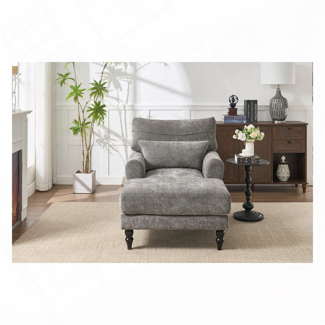 Latitude Run® Upholstered Indoor Chaise Lounge | Wayfair