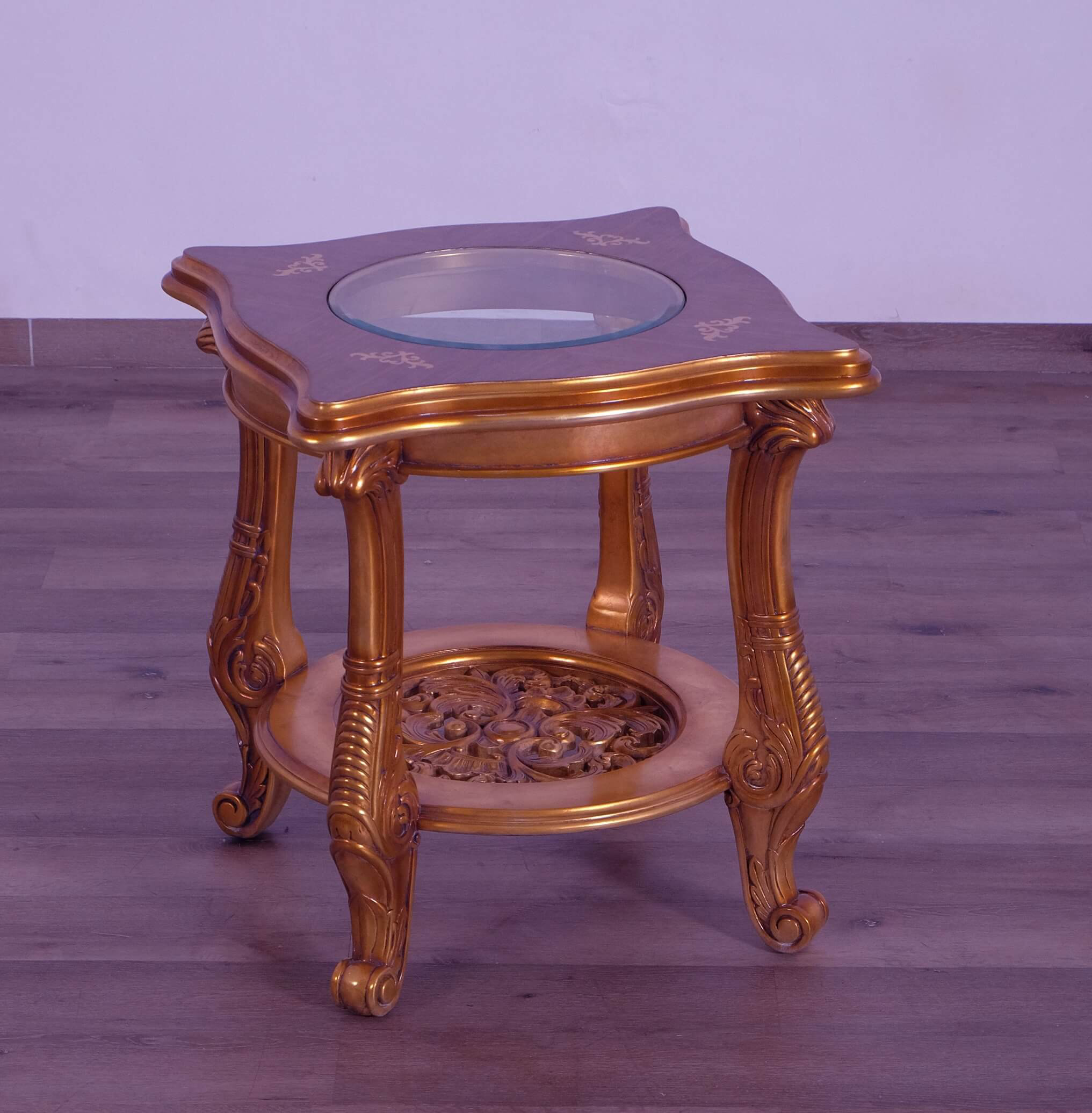European Furniture Modigliani Square End Table | Wayfair