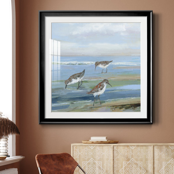 Highland Dunes " Seabird Beach I " Painting Print & Reviews | Wayfair