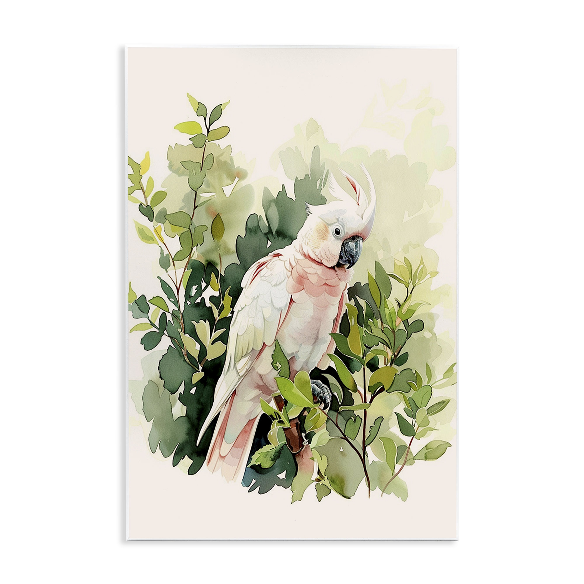 Dakota Fields Tropical Parrot Cockatoo Wall Plaque Art by LSR Design ...