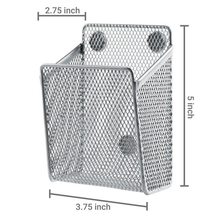 Inbox Zero Jessie-May Wire Mesh Magnetic Pen Holder - Wayfair Canada