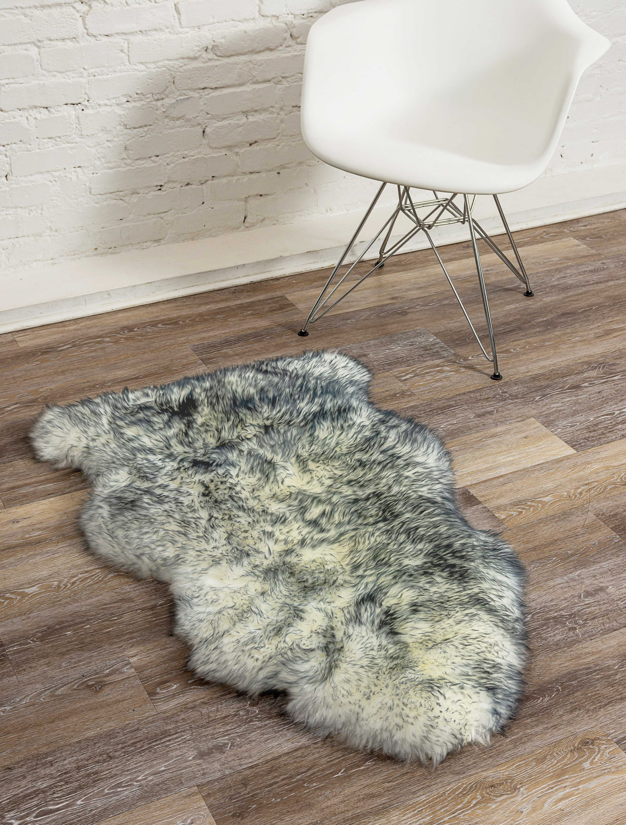 Mercer41 Rectangle Graeden Handmade Sheepskin Sheepskin Area Rug in ...