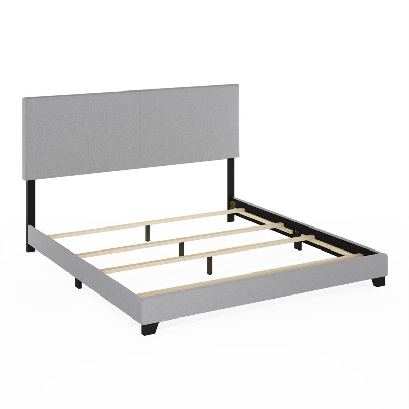 Latitude Run® Thionville Vegan Leather Standard Bed & Reviews | Wayfair