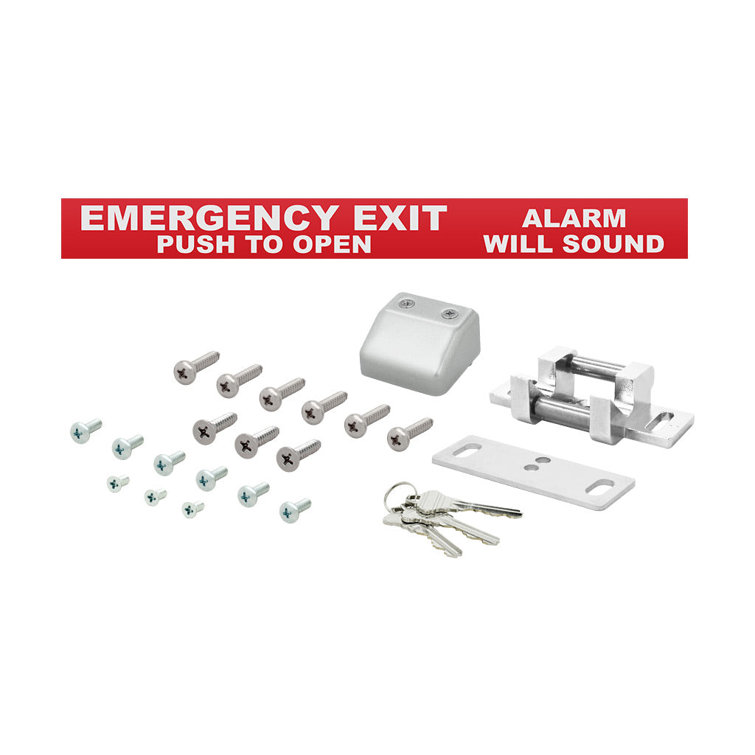 Nuk3y Aluminum Privacy (Bed & Bath) Door Lever | Wayfair