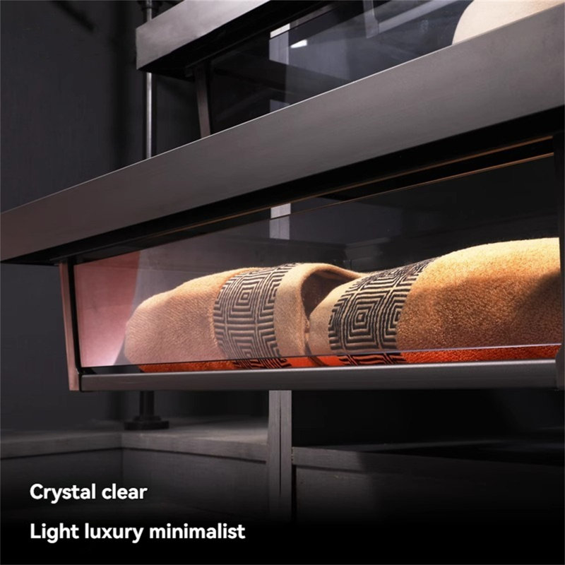 Hokku Designs Elevate Your Walk-In Closet: Sleek Drawers, Integrated ...