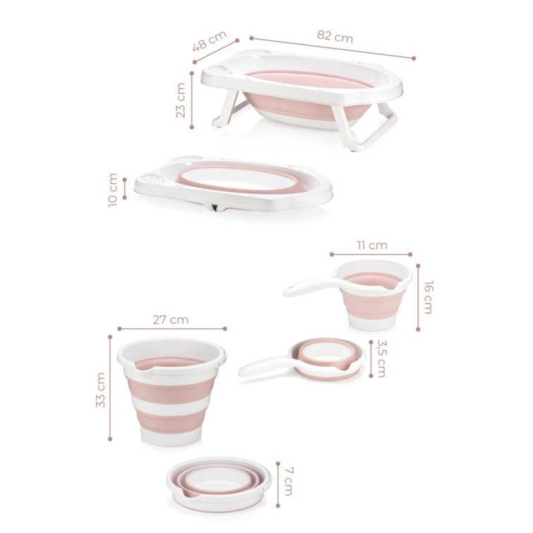 Bless international 3 Piece Plastic Bucket Set | Wayfair