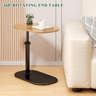 Latitude Run® C Shaped End Table For Couch, C Table End Table With ...