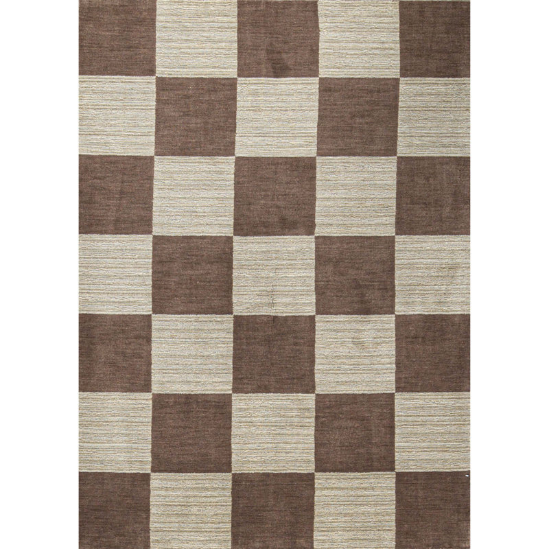 Bokara Rug Co., Inc. Hand-Knotted High-Quality Brown and Multi-Colored ...