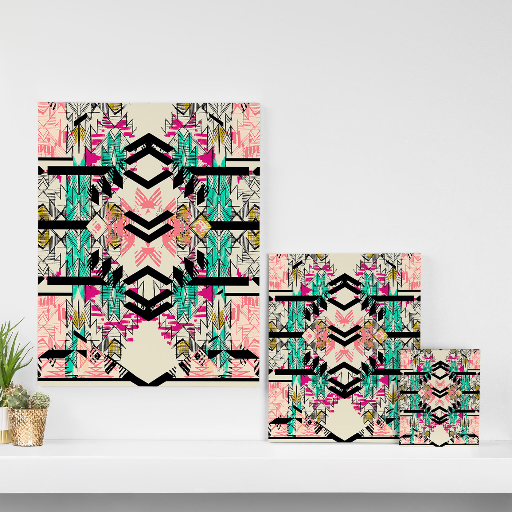 East Urban Home Austin Sun by Pattern State - Graphic Art on Canvas ...