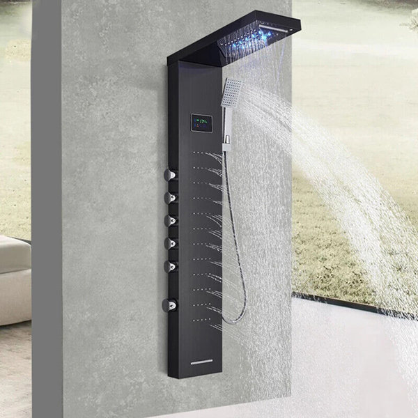 Senlesen 44.8'' Shower Panel with Fixed Shower Head - Wayfair Canada