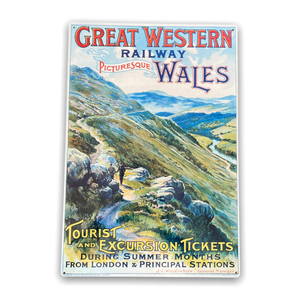 Happy Larry British Railways Retro Advertising, Great Western Wales ...