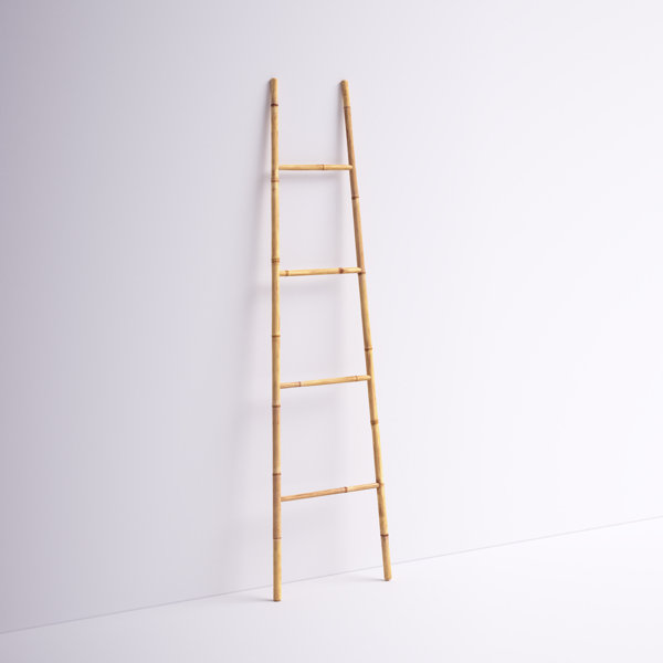 Bay Isle Home™ Bamboo Bath Towel 6 ft Blanket Ladder & Reviews | Wayfair