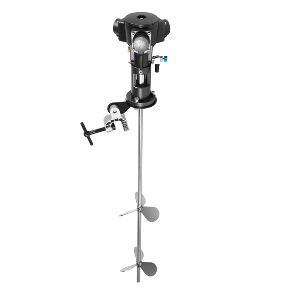 DALELEE 50 Gallon 1/2 HP 200L Stainless Steel Pneumatic Paint Mixer ...