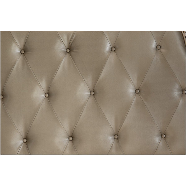 Bloomsbury Market Stockertown Faux Leather Upholstered Sleigh Bedroom ...