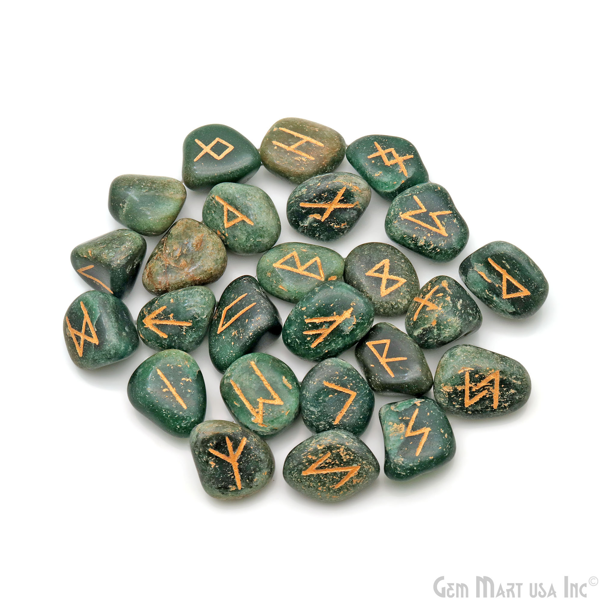 Bungalow Rose Rune Stones Medium Size Spiritual Futhark Reiki Symbols ...