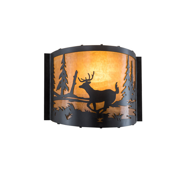 Meyda Lighting Rustic Lodge Wall Sconce | Wayfair